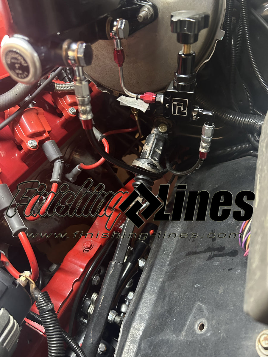 1973-1987 Chevy C10 Square Body Brake Line Kit with Adjustable Proport ...