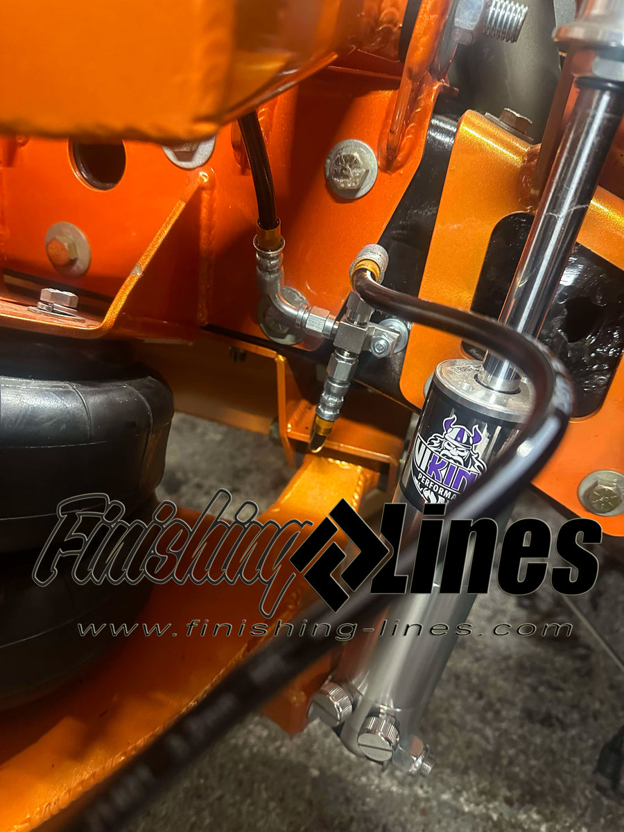 1967-1972 CHEVY C10 Brake Line Kit with Adjustable Proportioning Valve ...