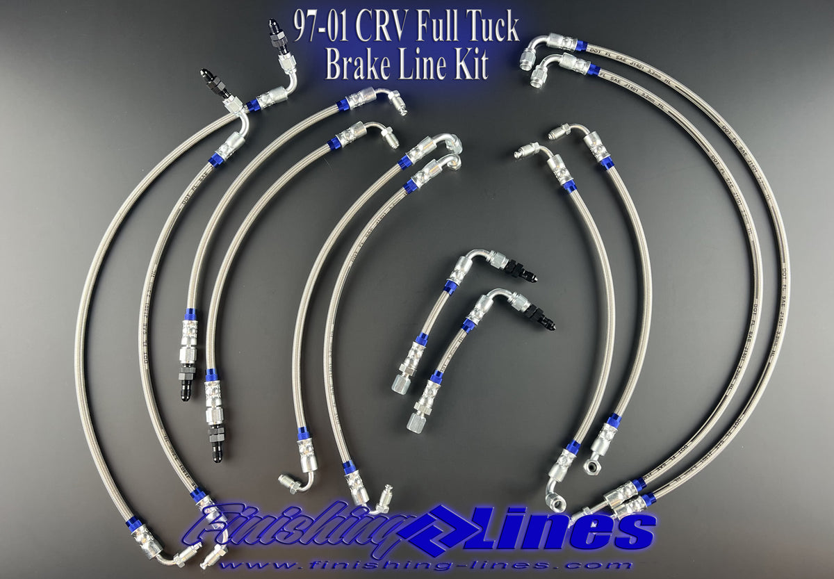 97-01 CR-V Full Tuck Brake Line Kit – Finishing Lines