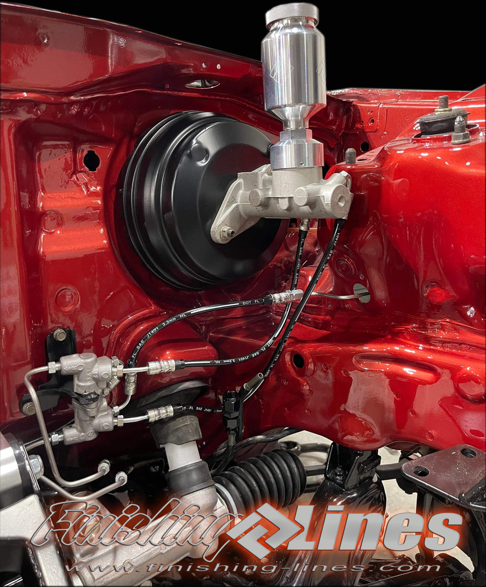 EG Mini-Tuck Brake Line Kit (Stock Master Cylinder Setup) – Finishing Lines